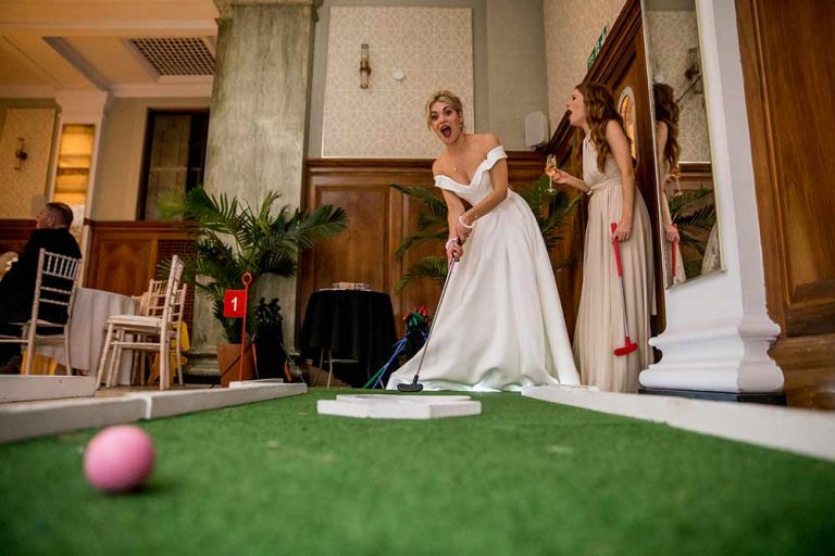 Wedding Crazy Golf Hire | Portable Mini Golf | Wedding Theme