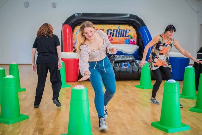Interactive Sports Cones Hire | IPS Cones | Interactive Games Hire